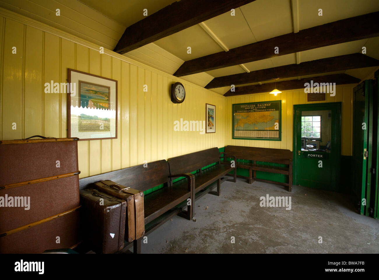 Harman's Cross Station Dorset UK Swanage Railway Stock Photo - Alamy