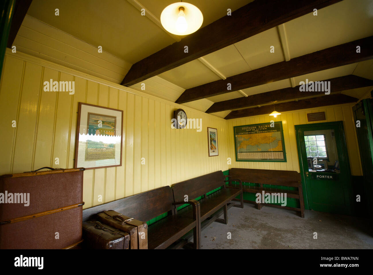 Harman's Cross Station Dorset UK Swanage Railway Stock Photo - Alamy