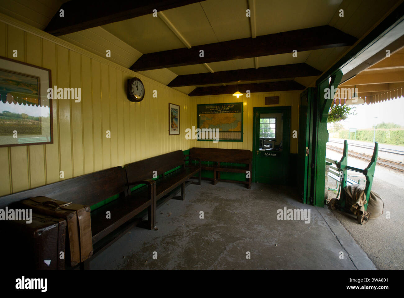 Harman's Cross Station Dorset UK Swanage Railway Stock Photo - Alamy