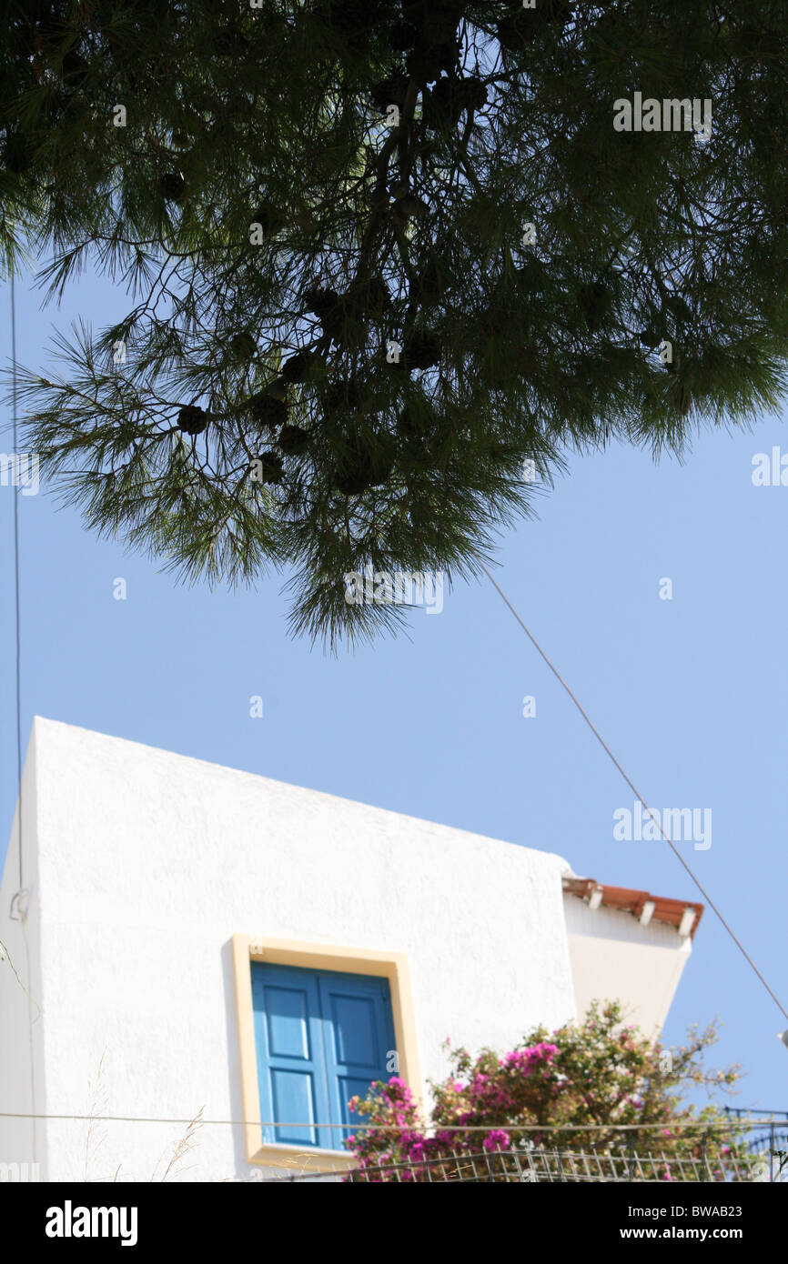 Traditional Cretan Village Stock Photo - Alamy