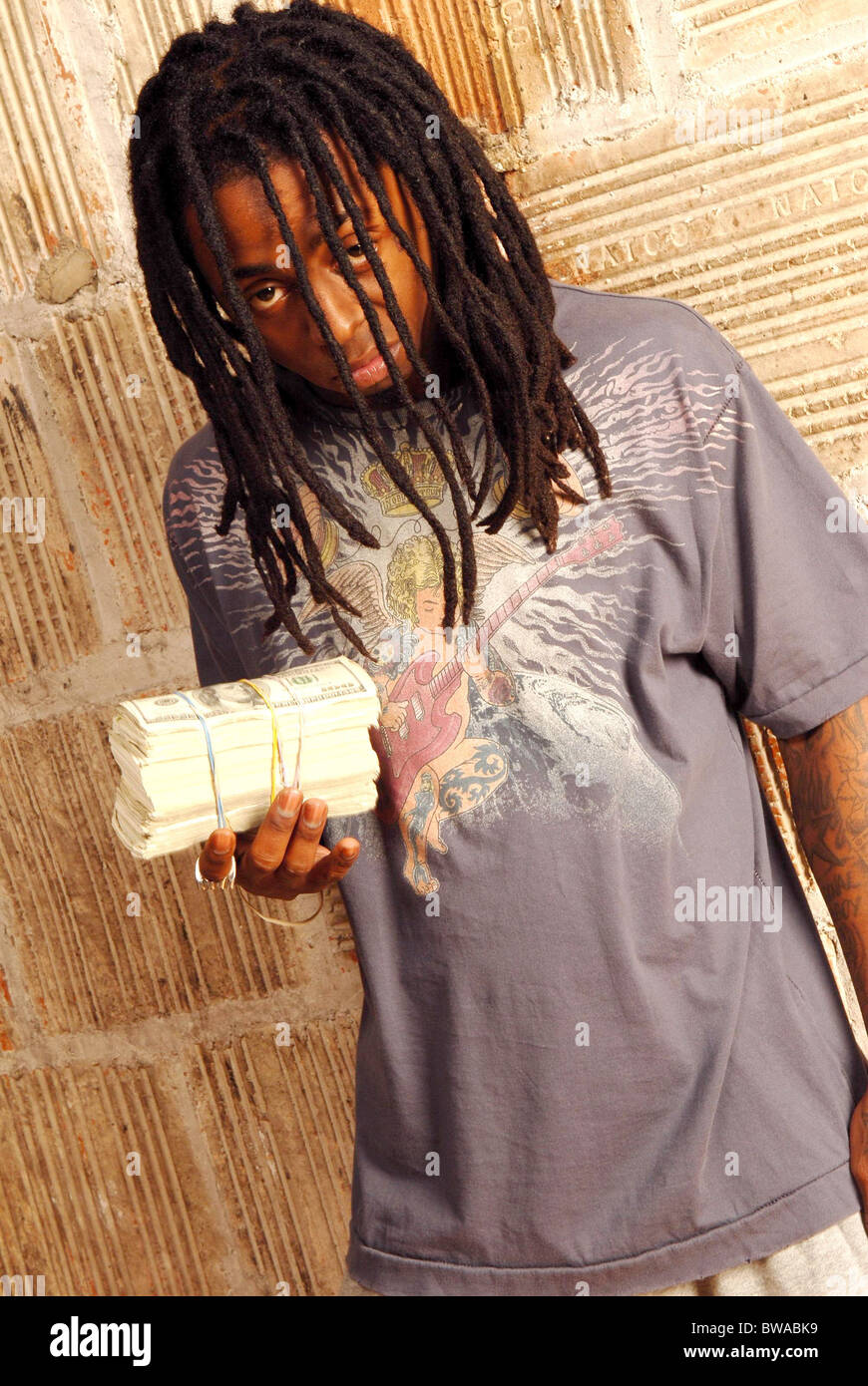 Birdman & Lil Wayne Artist Portrait Session Stock Photo - Alamy