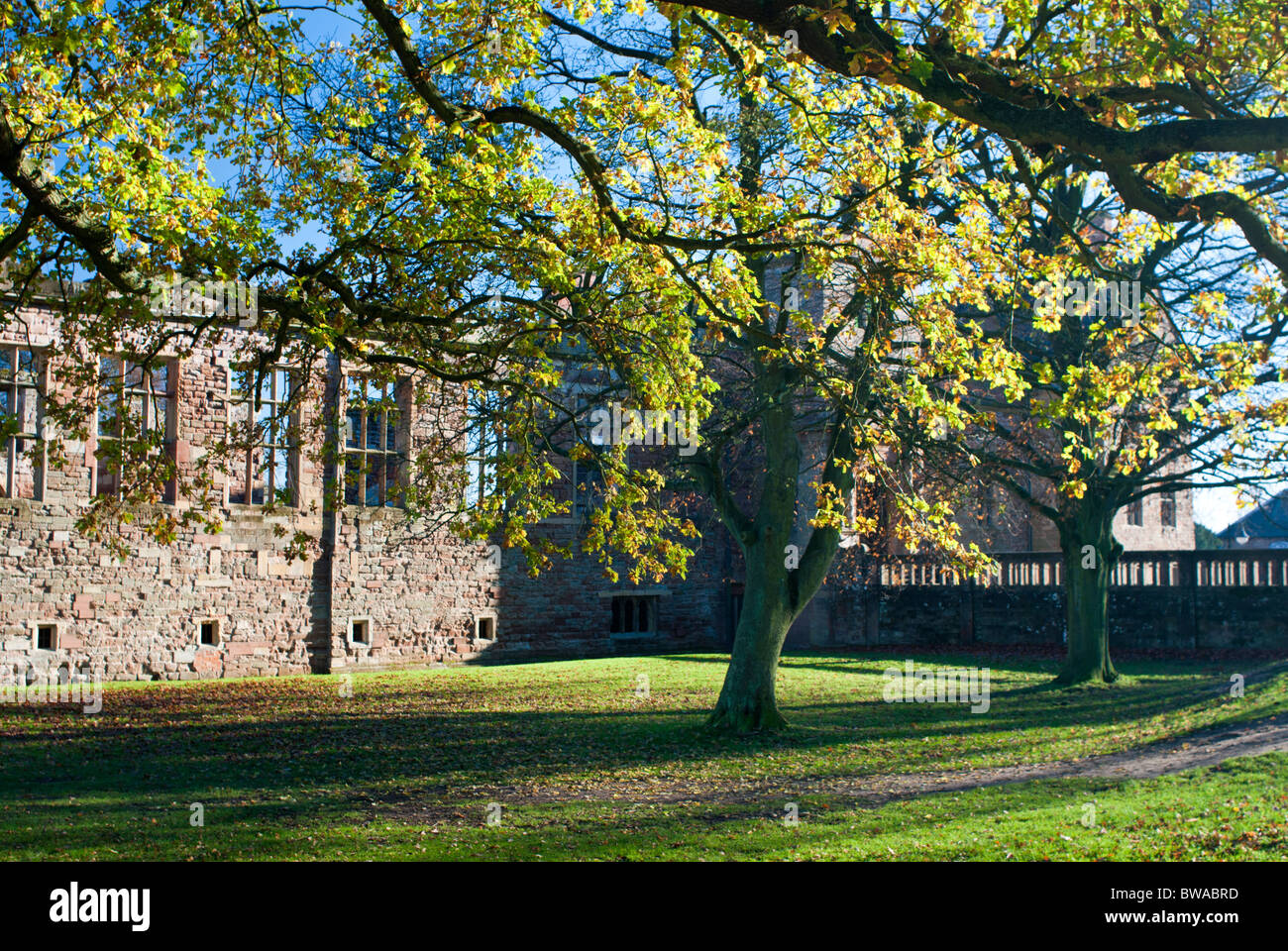 Rufford abbey house ruin monastery house hi-res stock photography and ...