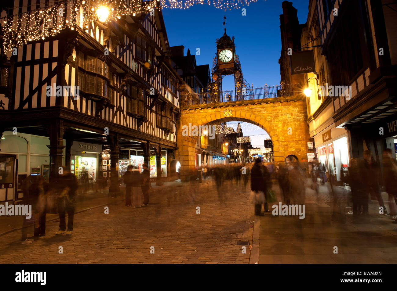 Chester at night hi-res stock photography and images - Alamy