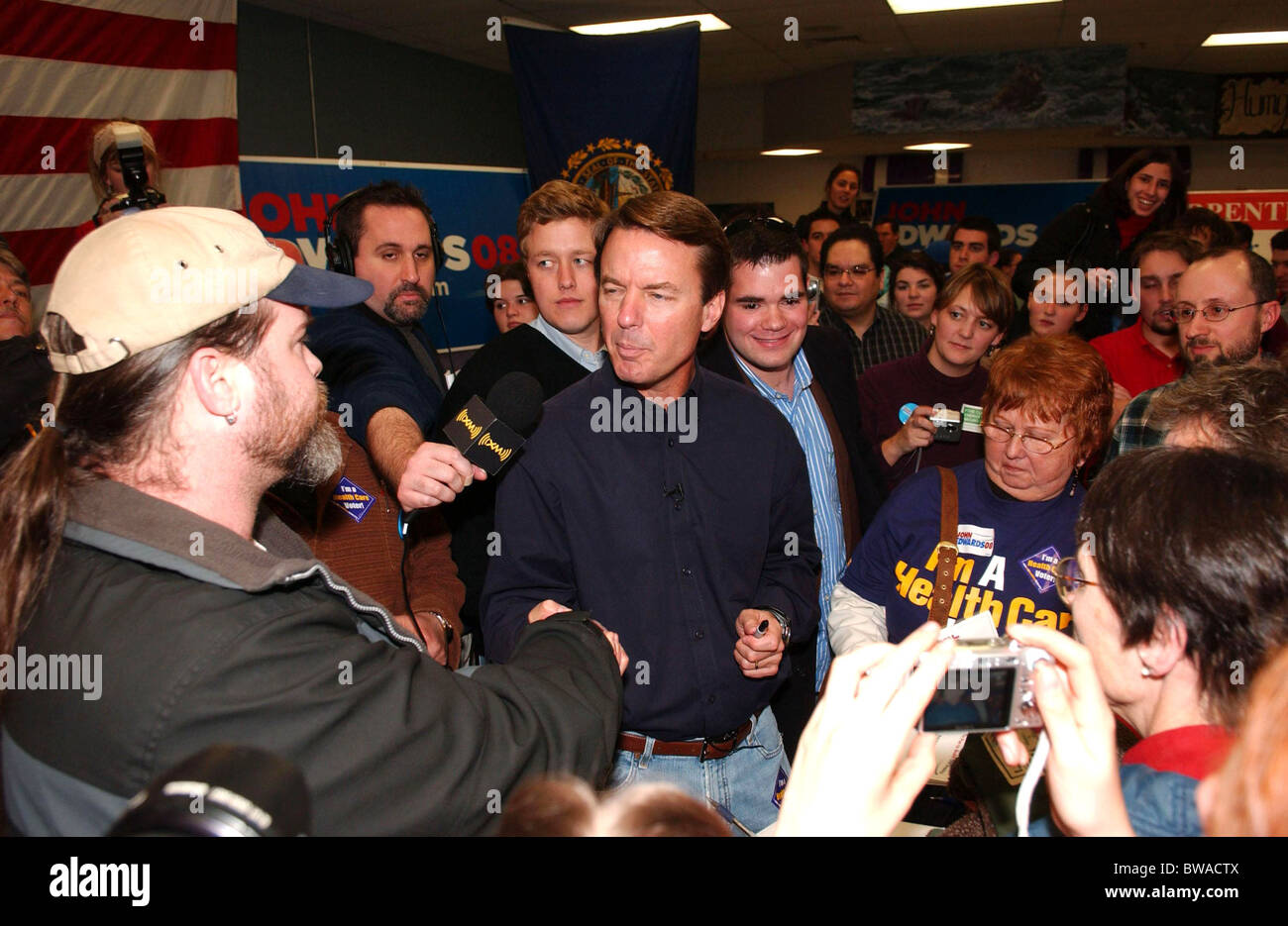 Presidential Primary Campaign Stock Photo - Alamy