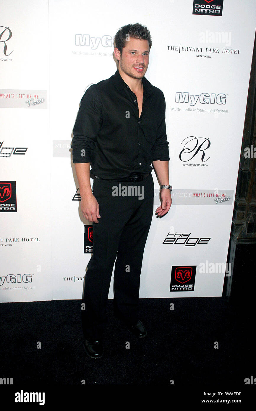 Nick Lachey's Official MTV VMA Pre Party Stock Photo - Alamy