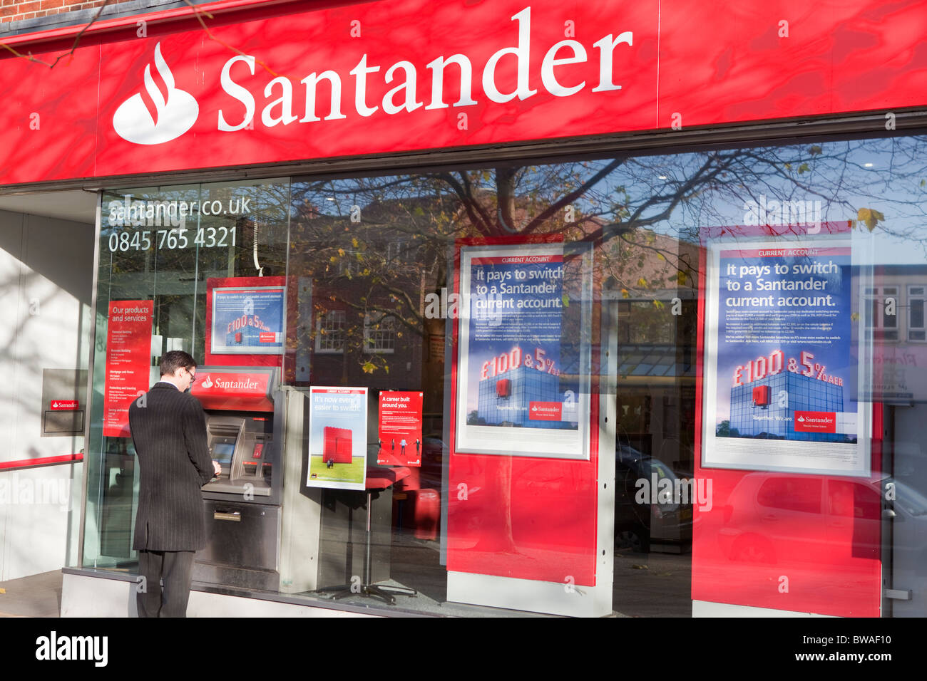 Santander bank brand hi-res stock photography and images - Alamy