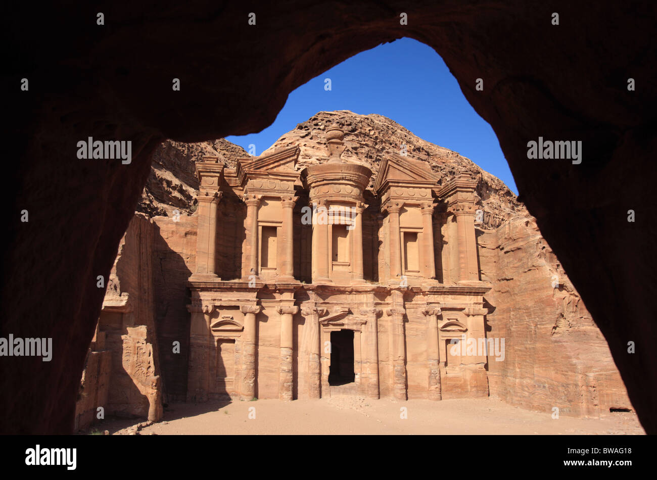 El Deir (or Monastery), Petra, Jordan Stock Photo - Alamy