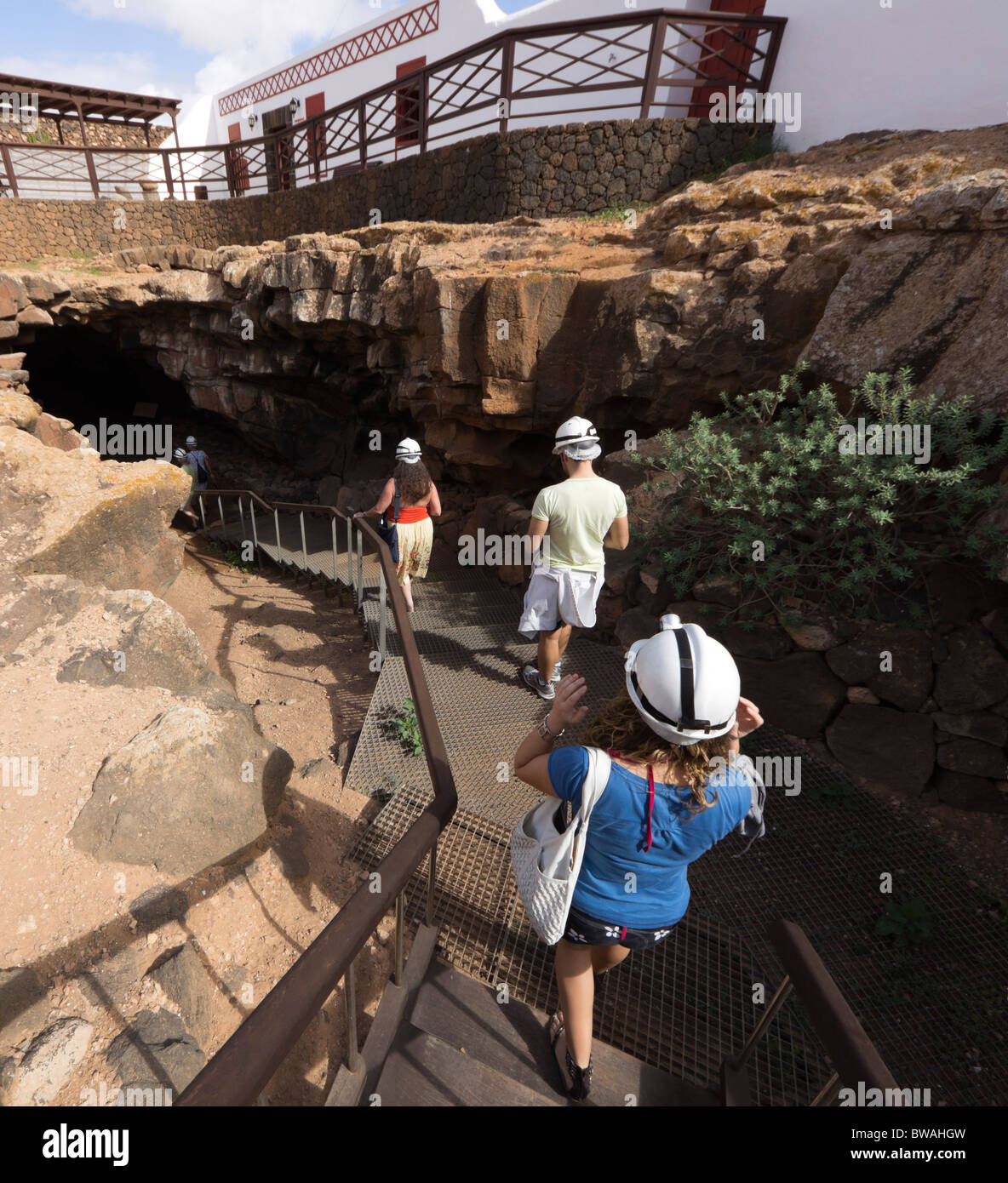 Fuerteventura, Canary Islands - Cueva del Llano lava pipe cavern at ...