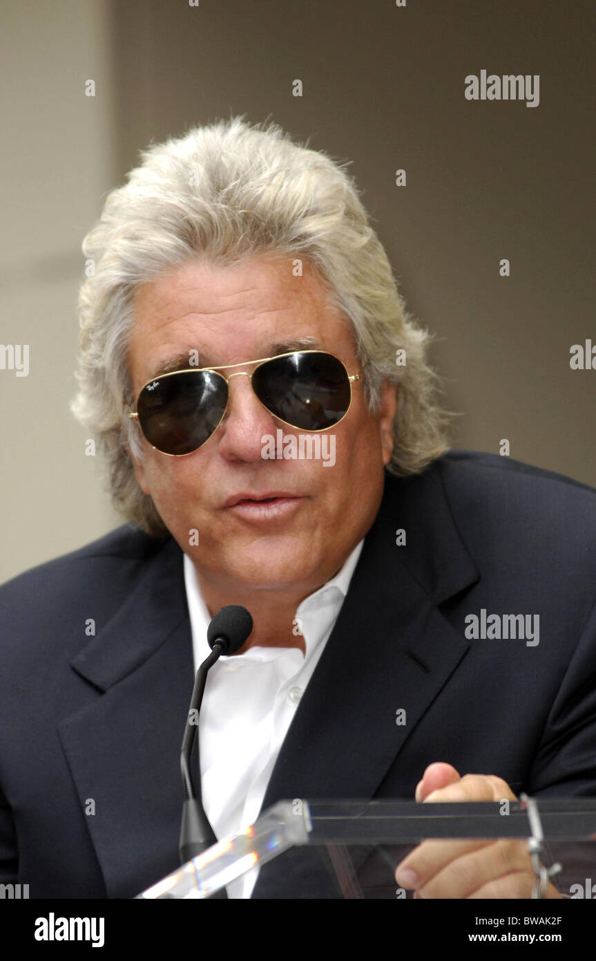 STAR ON THE HOLLYWOOD WALK OF FAME for PRODUCER JON PETERS Stock Photo ...