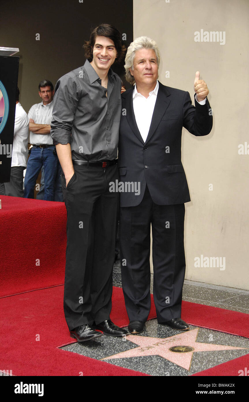STAR ON THE HOLLYWOOD WALK OF FAME for PRODUCER JON PETERS Stock Photo ...