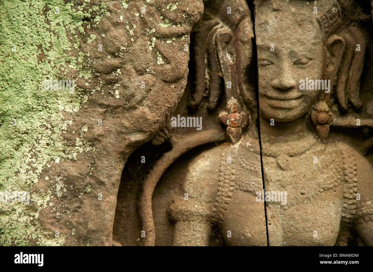 Temple face Cut Out Stock Images & Pictures - Alamy