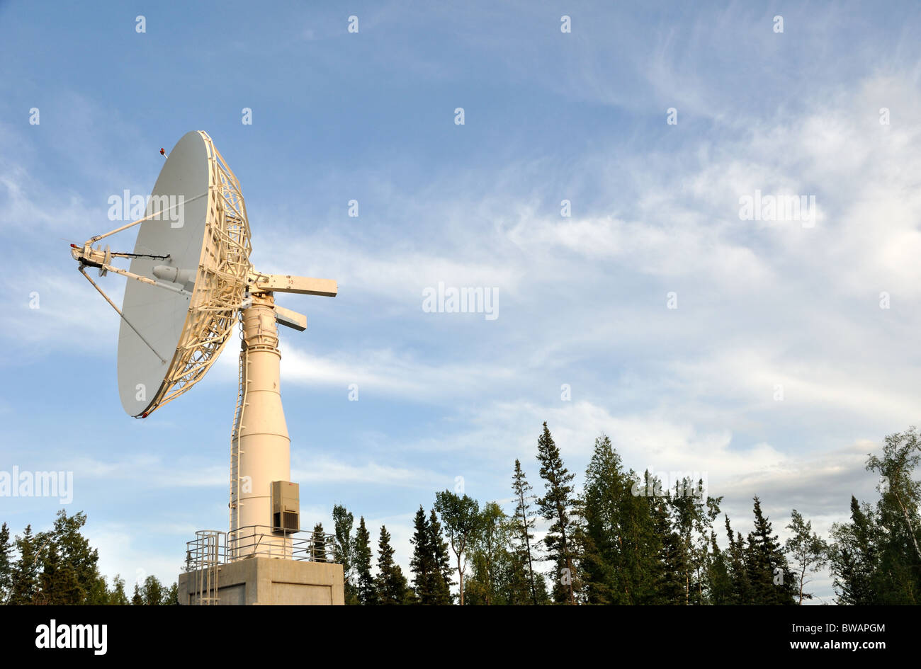 Satellite Communications Dish Stock Photo - Alamy