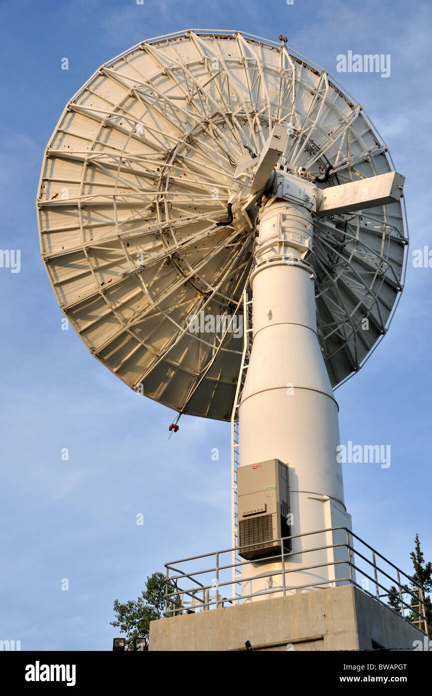 Satellite Communications Dish Stock Photo - Alamy