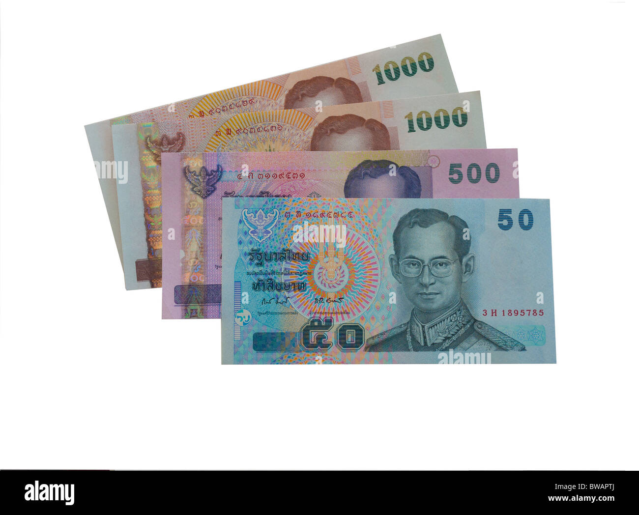 Thai Bank Notes Stock Photo - Alamy