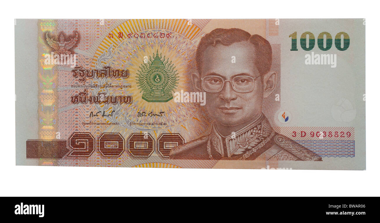 Thai Bank Note Stock Photo - Alamy