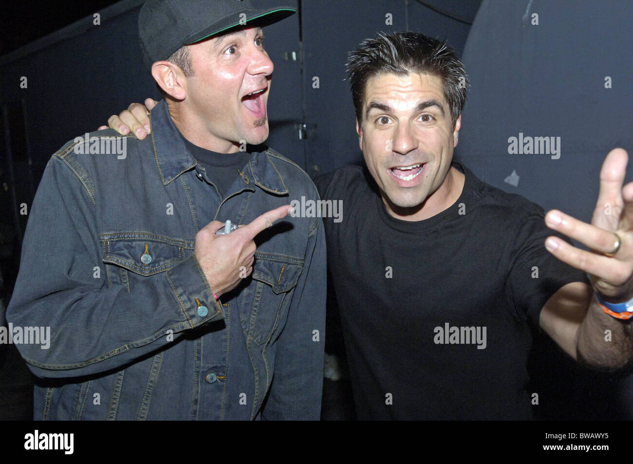 Punk Rock Karaoke in Concert Stock Photo - Alamy