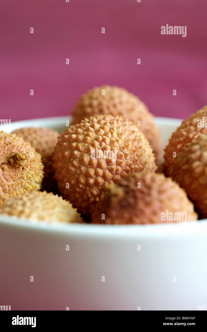Lychees in bowl hi-res stock photography and images - Alamy