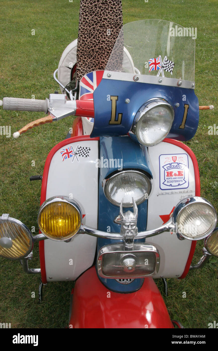 classic Scooter bike Stock Photo - Alamy