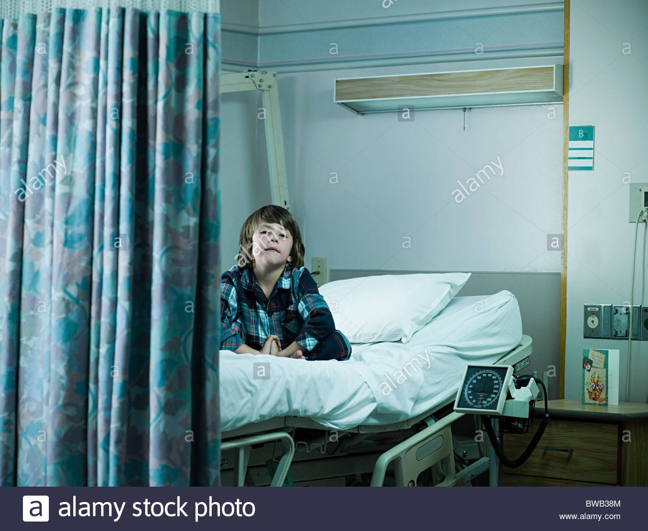 Hospital Room And Curtain Stock Photos & Hospital Room And Curtain ...
