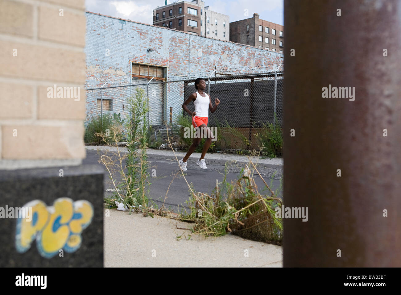 Running in new york hi-res stock photography and images - Alamy