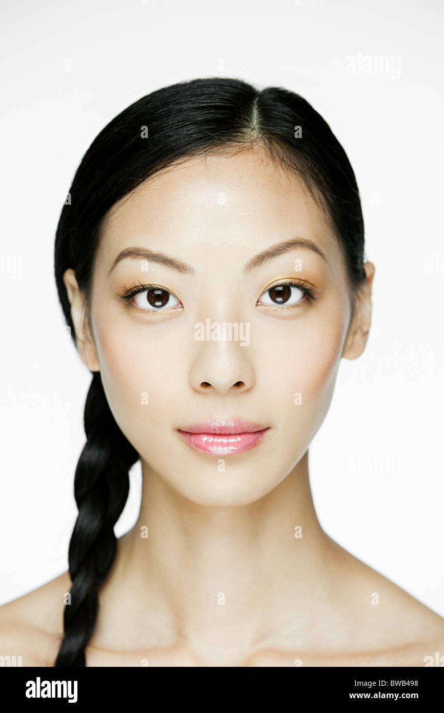 Chinese plait hair hi-res stock photography and images - Alamy