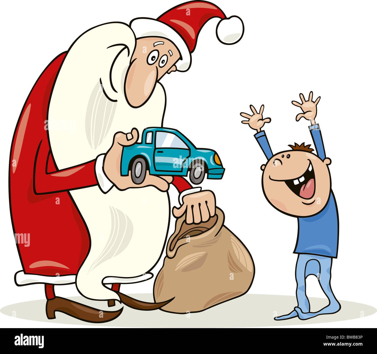 Boy Give Gift Cartoon Stock Photos & Boy Give Gift Cartoon Stock Images ...
