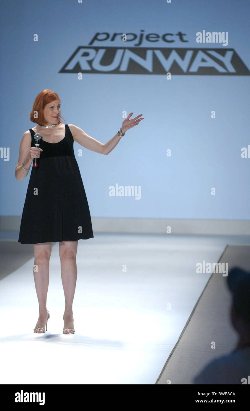 Project Runway Spring/Summer 2007 Fashion Show Stock Photo - Alamy