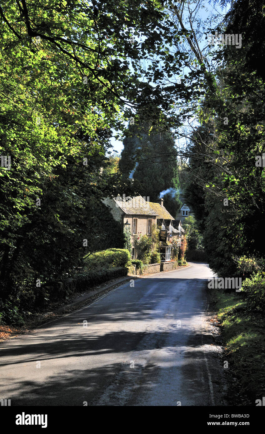 The Mill Inn at Withington, Gloucestershire, UK Stock Photo - Alamy