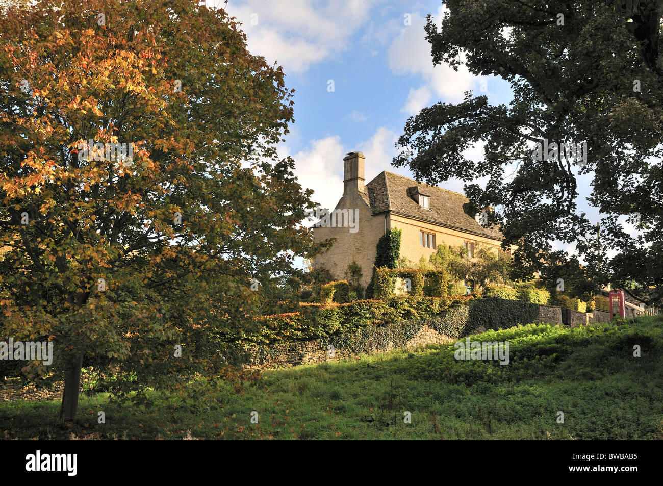 Village Upper Slaughter England Uk High Resolution Stock Photography ...
