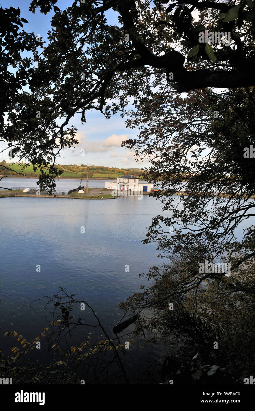 The Sharpness canal which connects Gloucester with the sea Stock Photo ...
