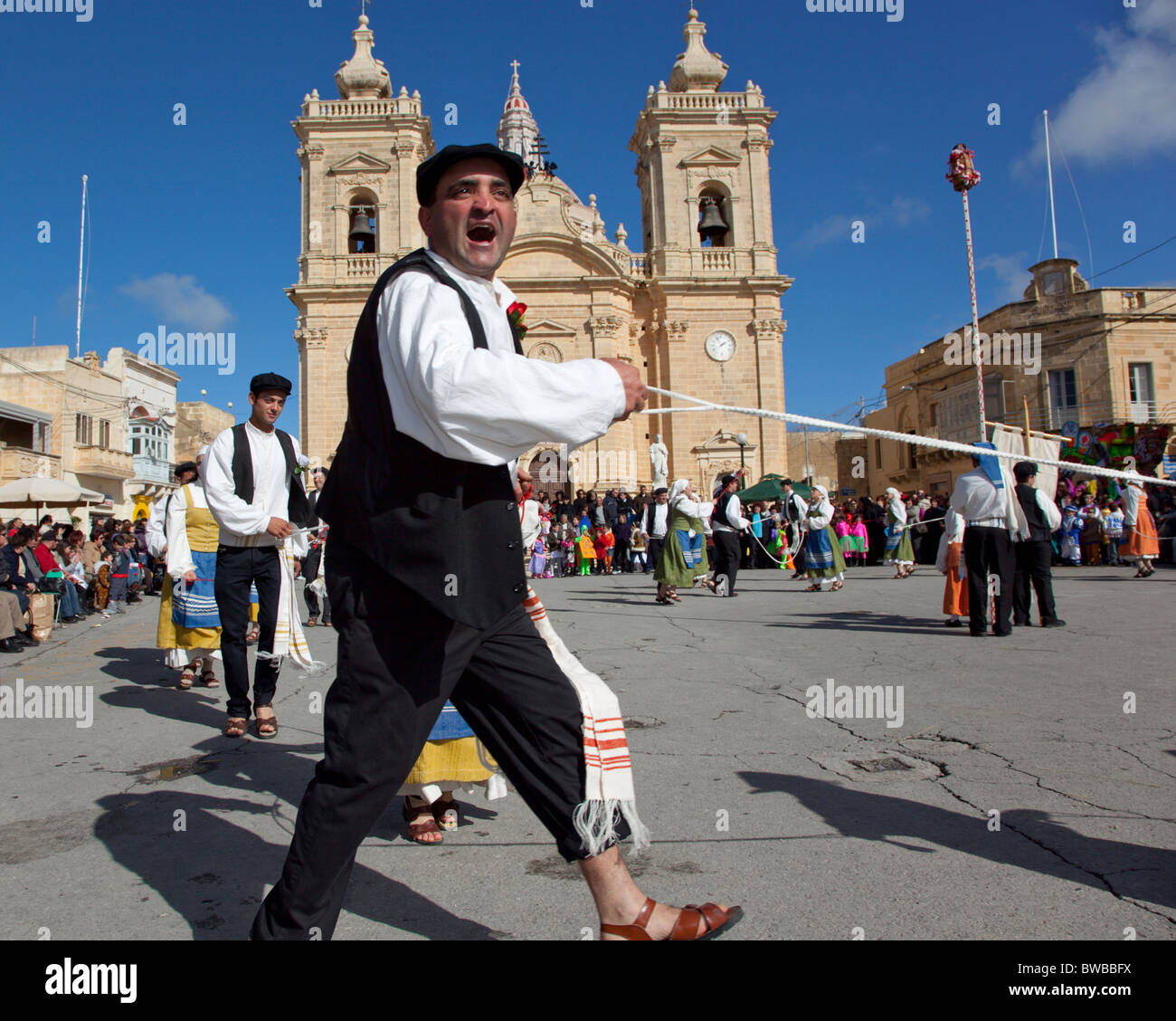 Maltese man in traditional costume hi-res stock photography and images ...