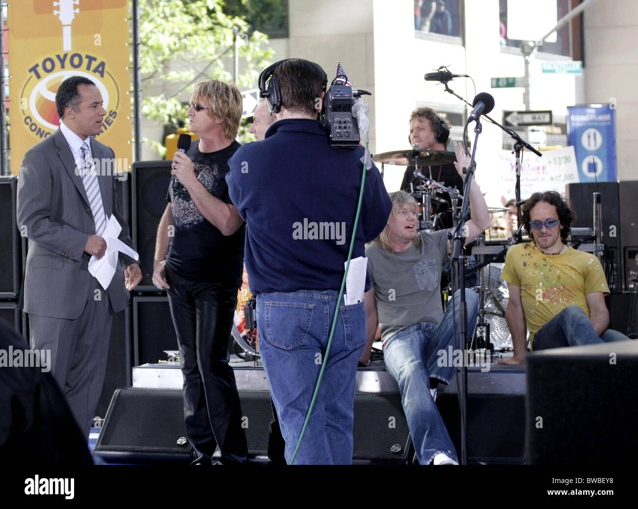 NBC Today Show Concert Series with DEF LEPPARD Stock Photo - Alamy