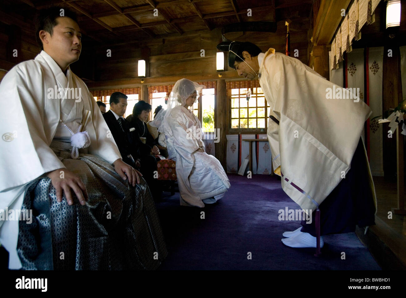 Japanese priest hi-res stock photography and images - Alamy