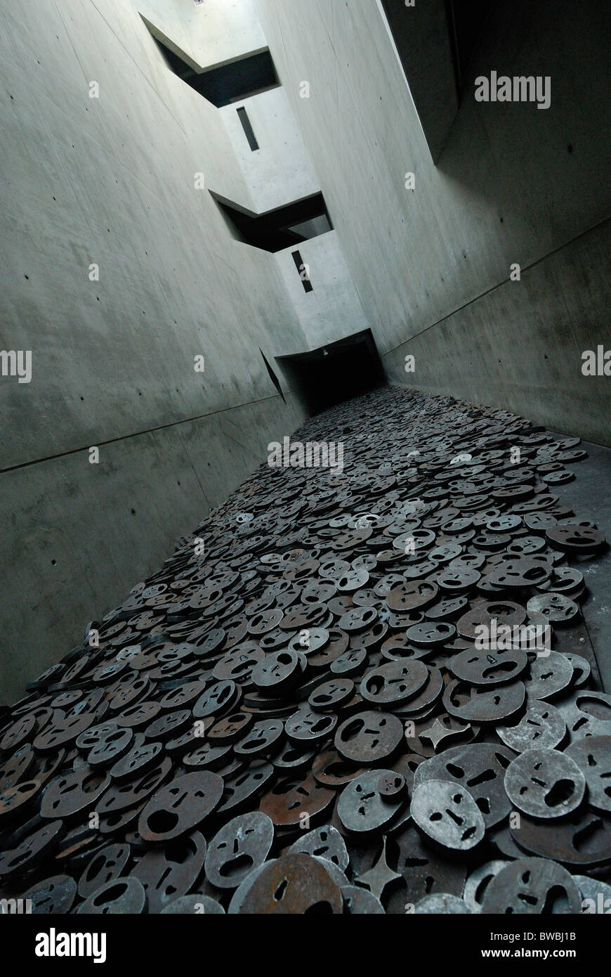 Berlin. Germany. The Memory Void inside the Jewish Museum on ...