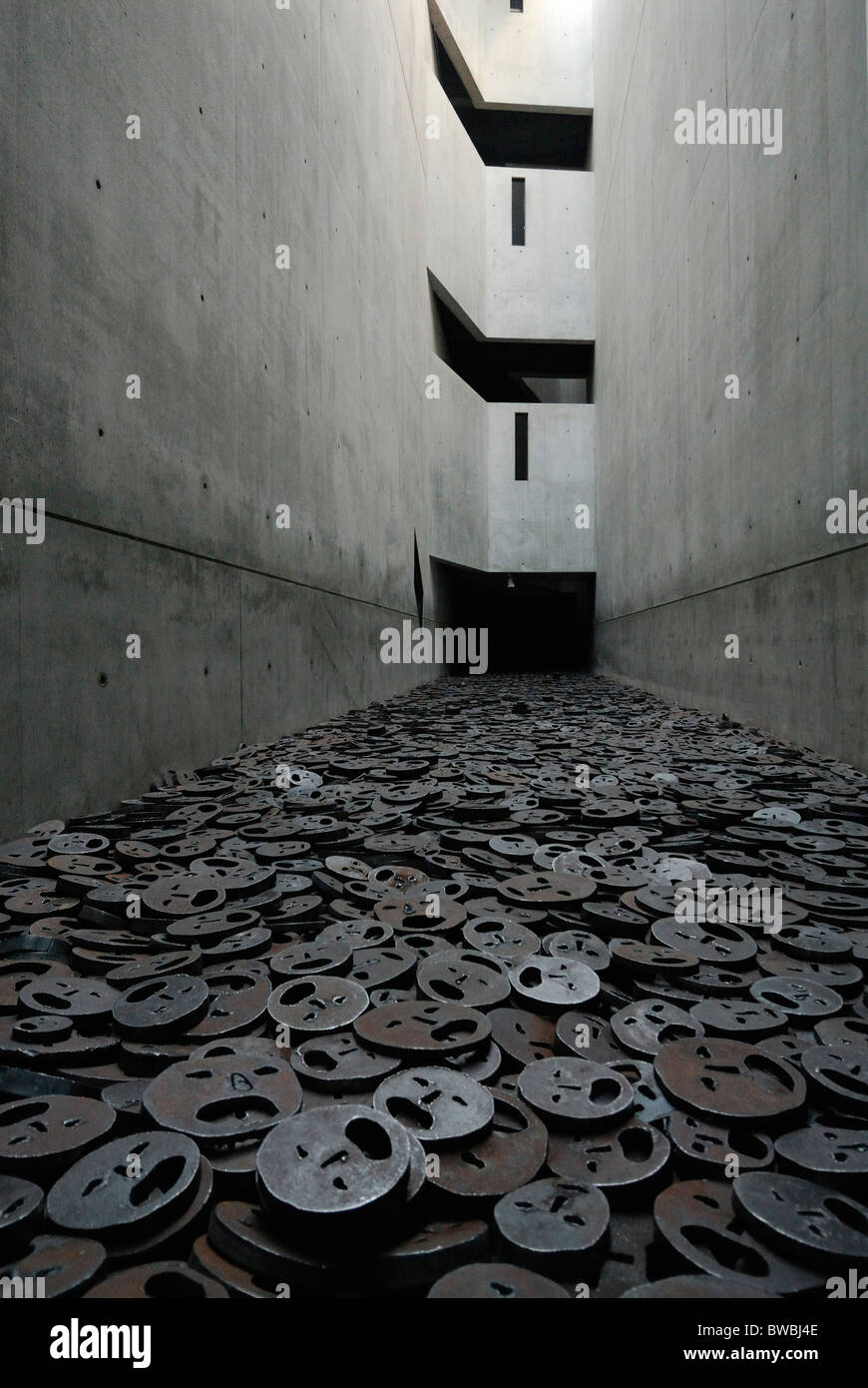 Berlin. Germany. The Memory Void inside the Jewish Museum on ...