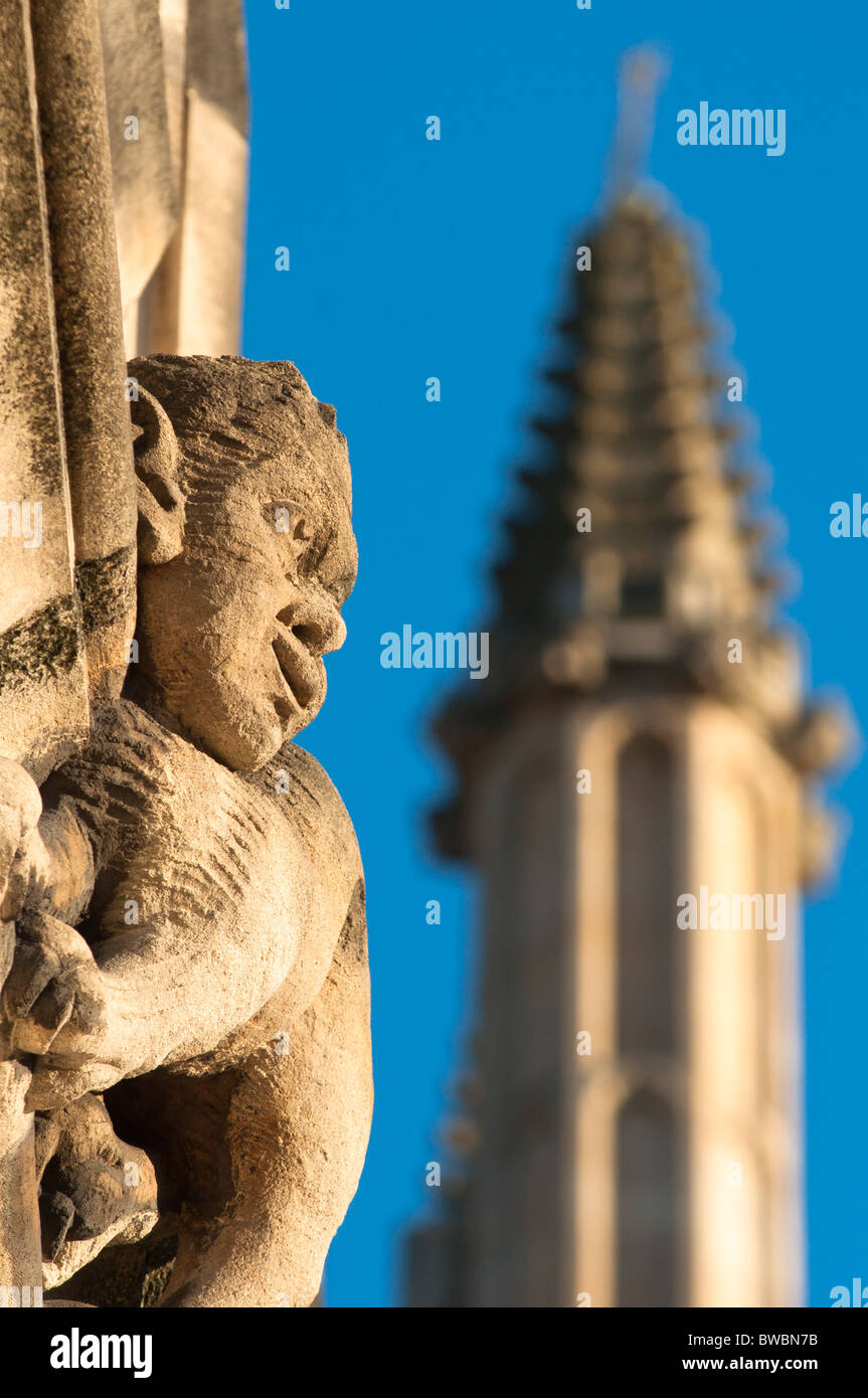 Carvings magdalen college oxford hi-res stock photography and images ...