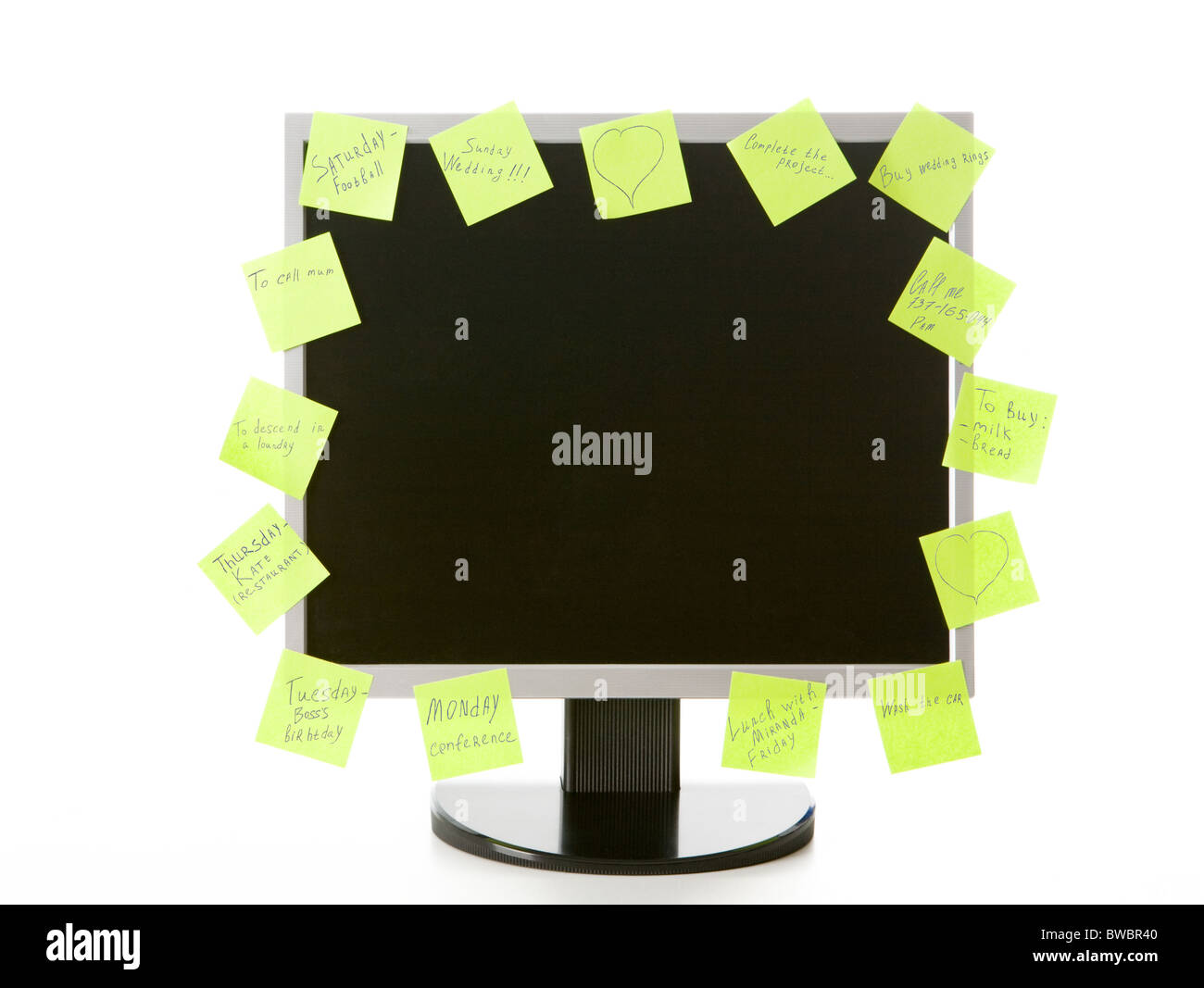 Papers stuck hi-res stock photography and images - Alamy