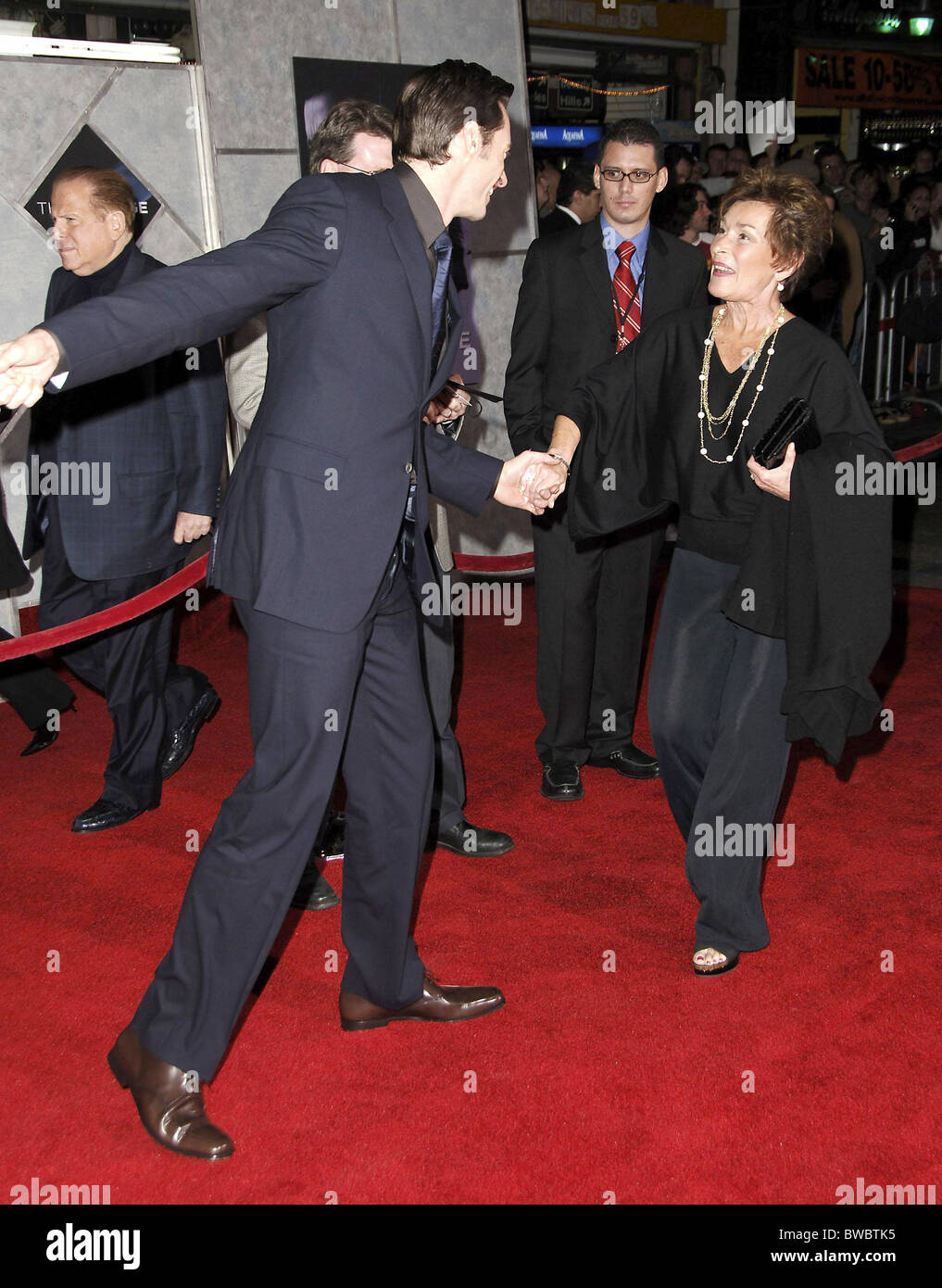 Touchstone Pictures Premiere of THE PRESTIGE Stock Photo - Alamy