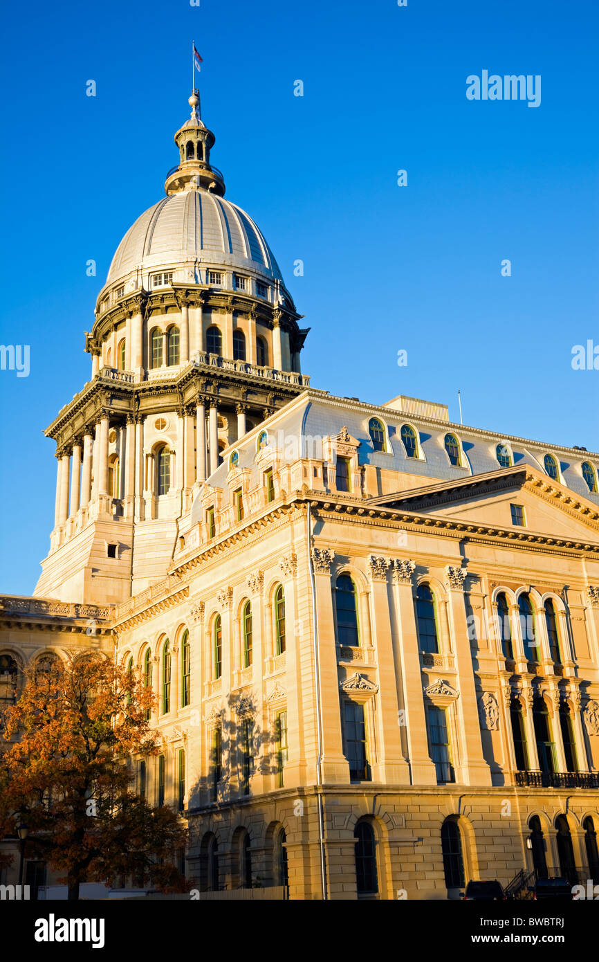 Illinois state capitol springfield hi-res stock photography and images ...