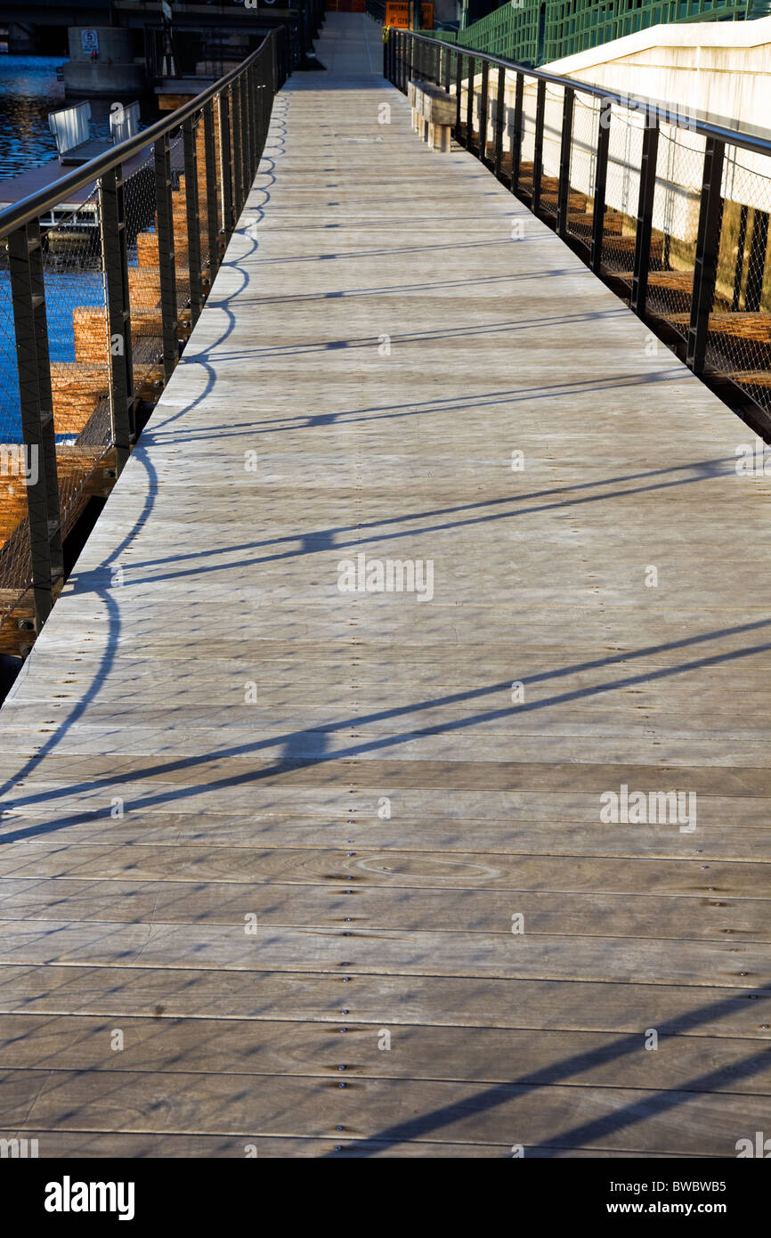 New River Walk in Milwaukee, Wisconsin Stock Photo - Alamy