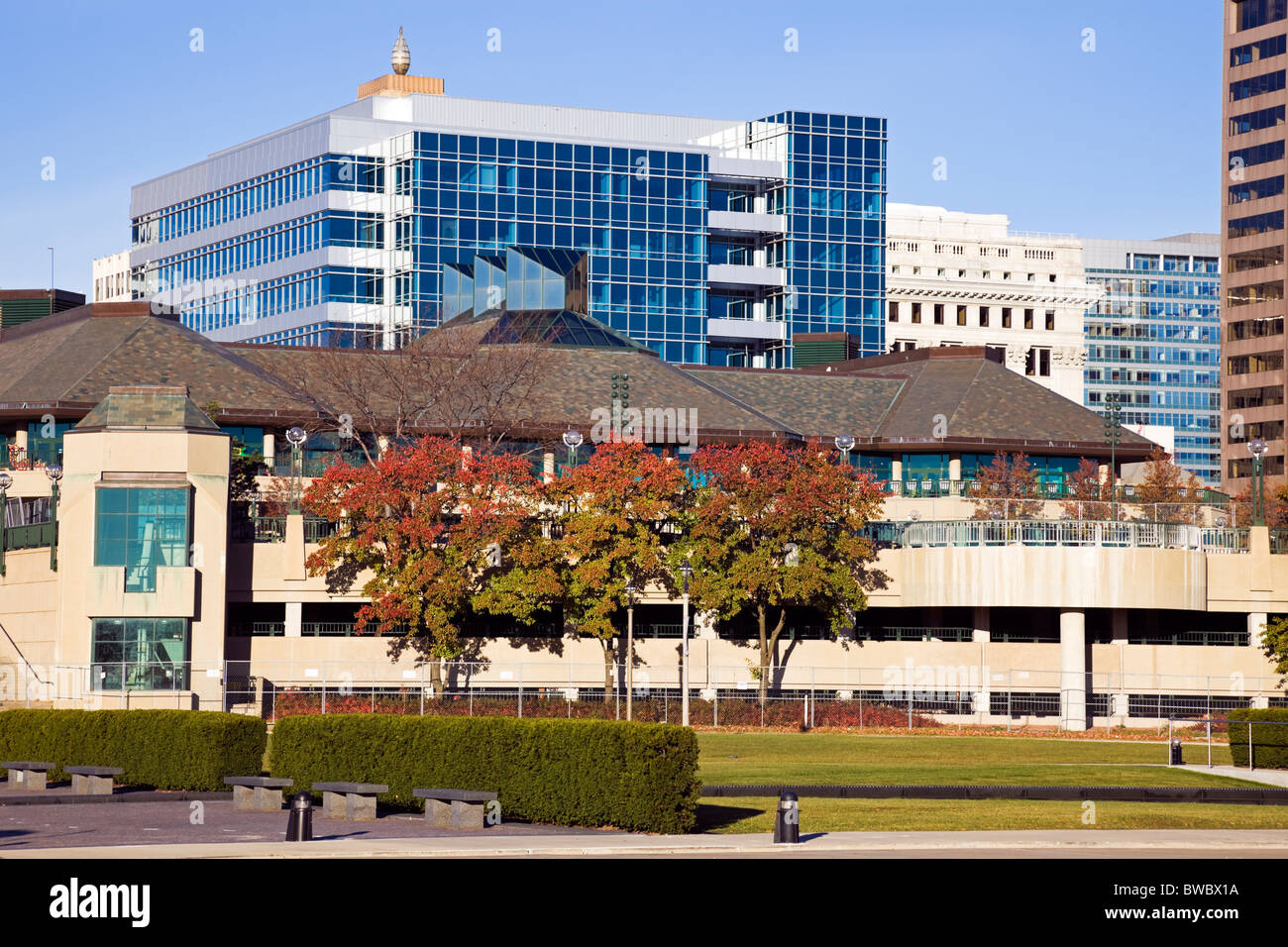 Fall colours in Milwaukee, Wisconsin Stock Photo - Alamy