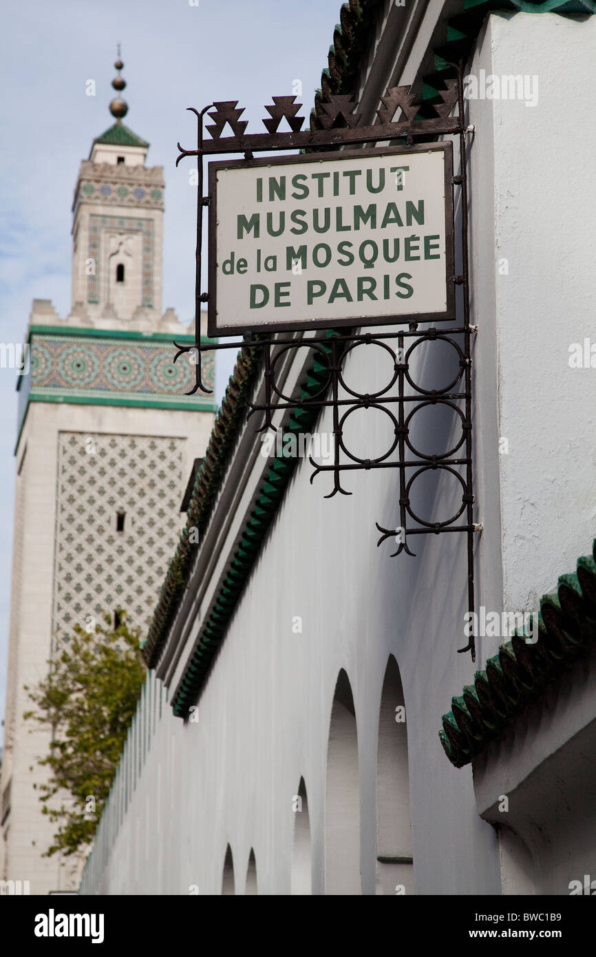 Grande Mosquée de Paris "Great Mosque of Paris" in the 5th ...