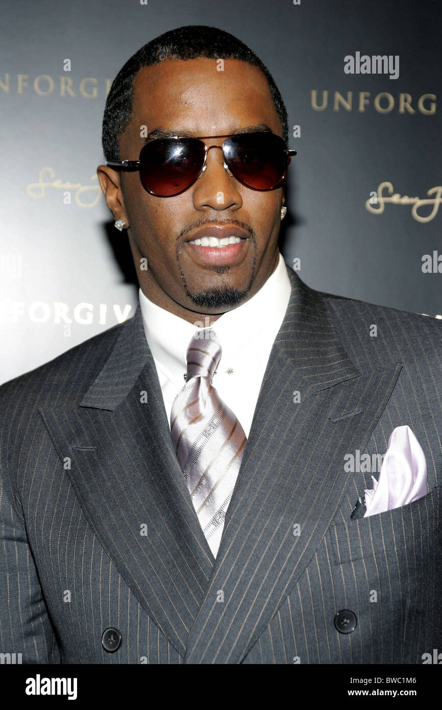 Sean Diddy Combs Unforgivable Estee Lauder Fragrance Launch Stock Photo ...