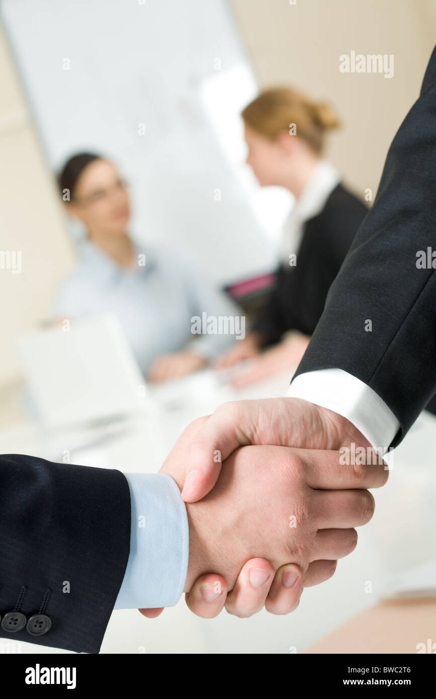 Photo of handshake Stock Photo - Alamy