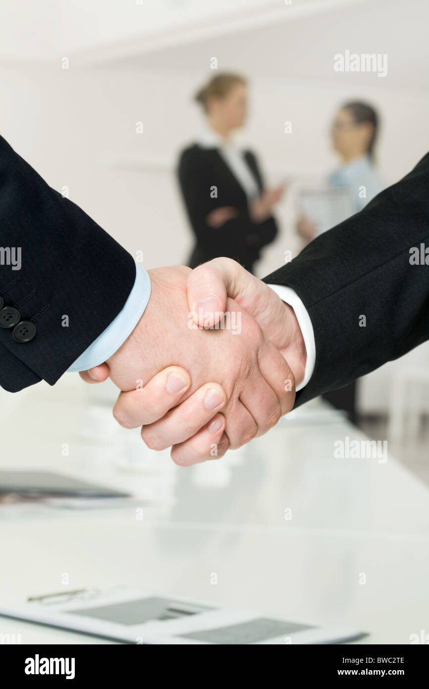 Photo of handshake Stock Photo - Alamy