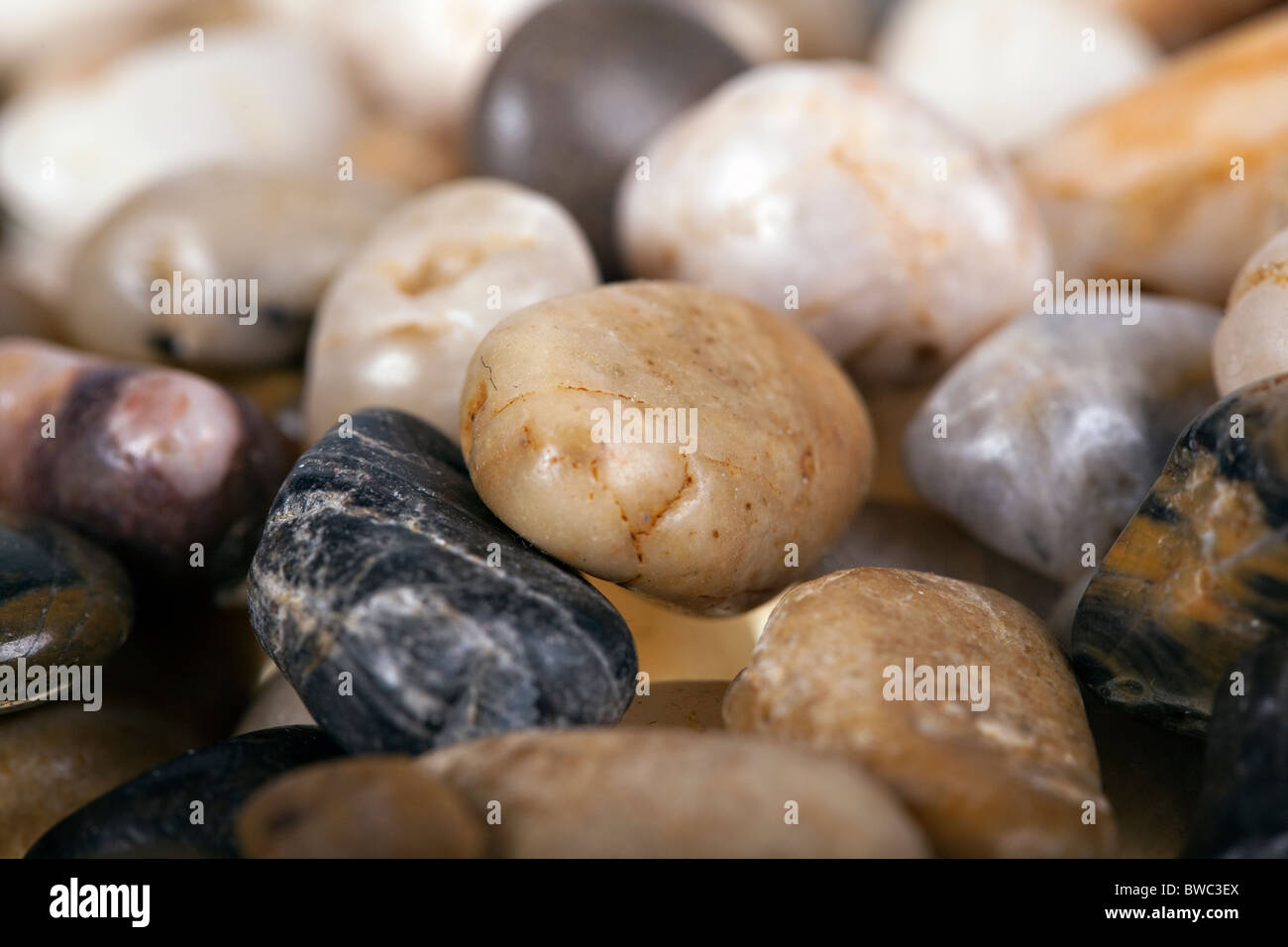 colorful different little stones background Stock Photo - Alamy