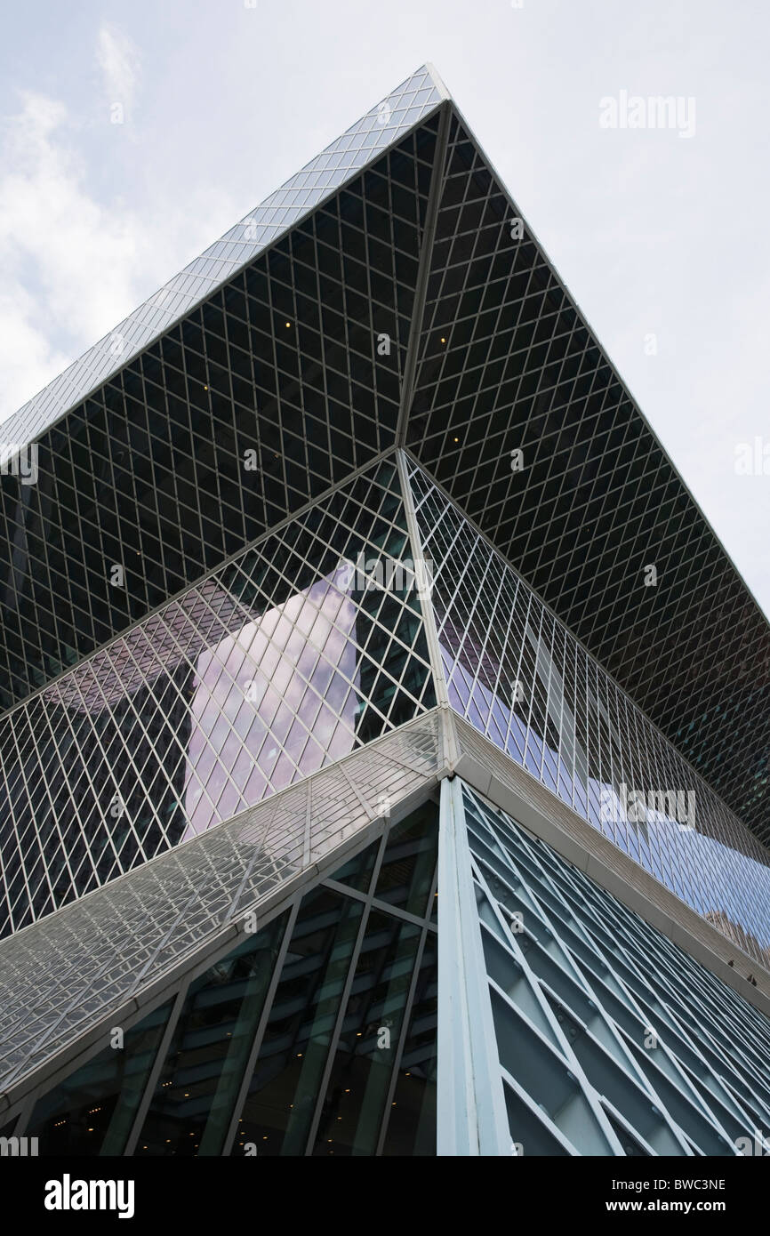 Public Library Seattle Stock Photo - Alamy