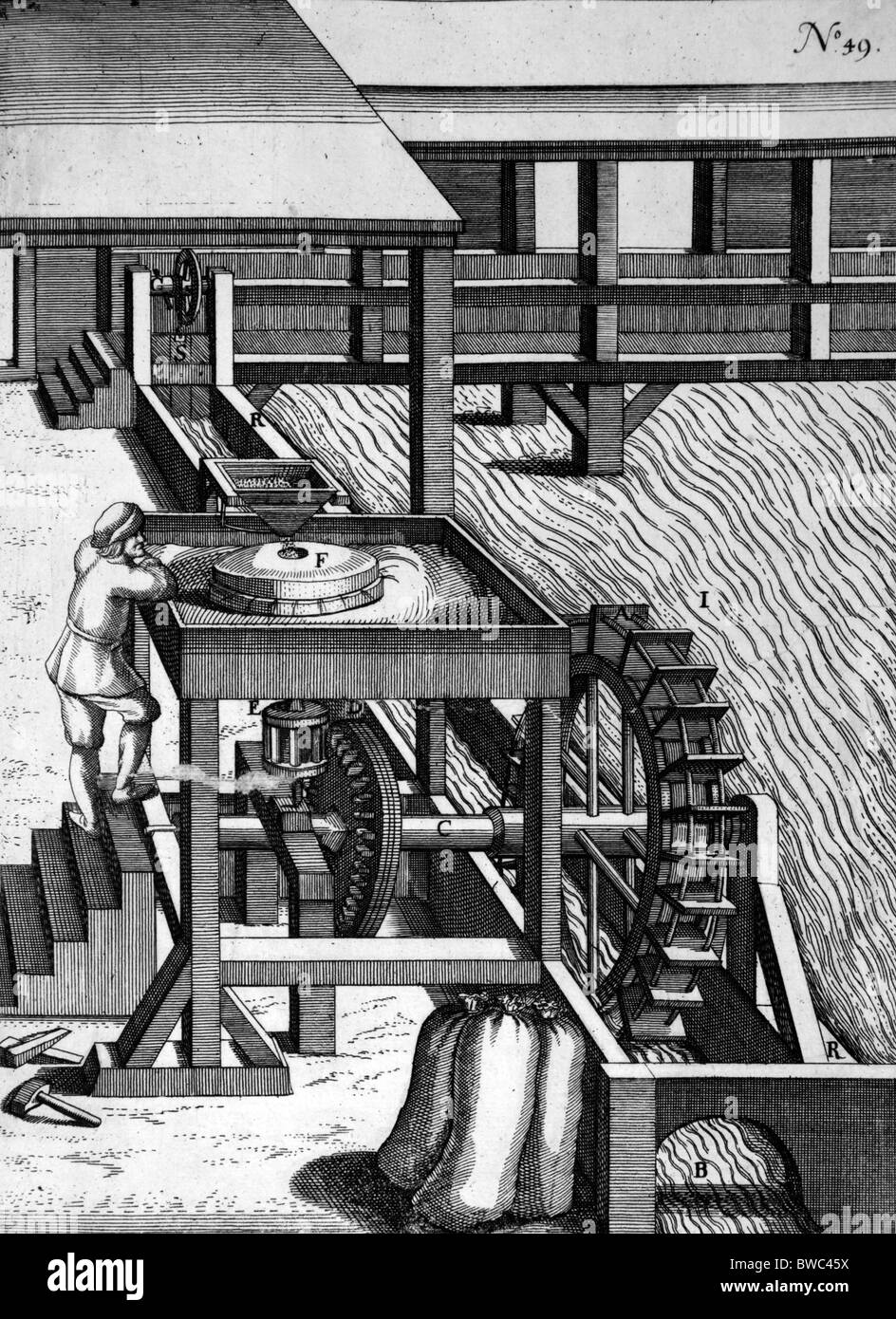 Flour milling hi-res stock photography and images - Alamy