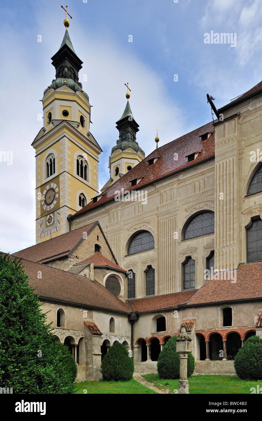 View from cloister cathedral brixen hi-res stock photography and images ...