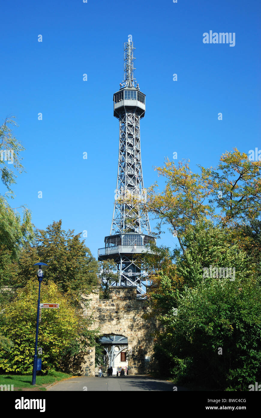 Petrin hill in Prague Stock Photo - Alamy